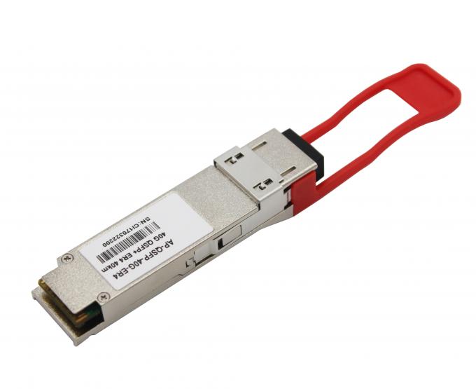 QSFP-40G-ER4 40G QSFP+ Transceiver 40km 1310nm SMF DDM FCC genehmigte